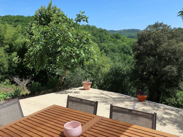 Gîte Avec Vue Panoramique En Périgord Noir - Fleurac