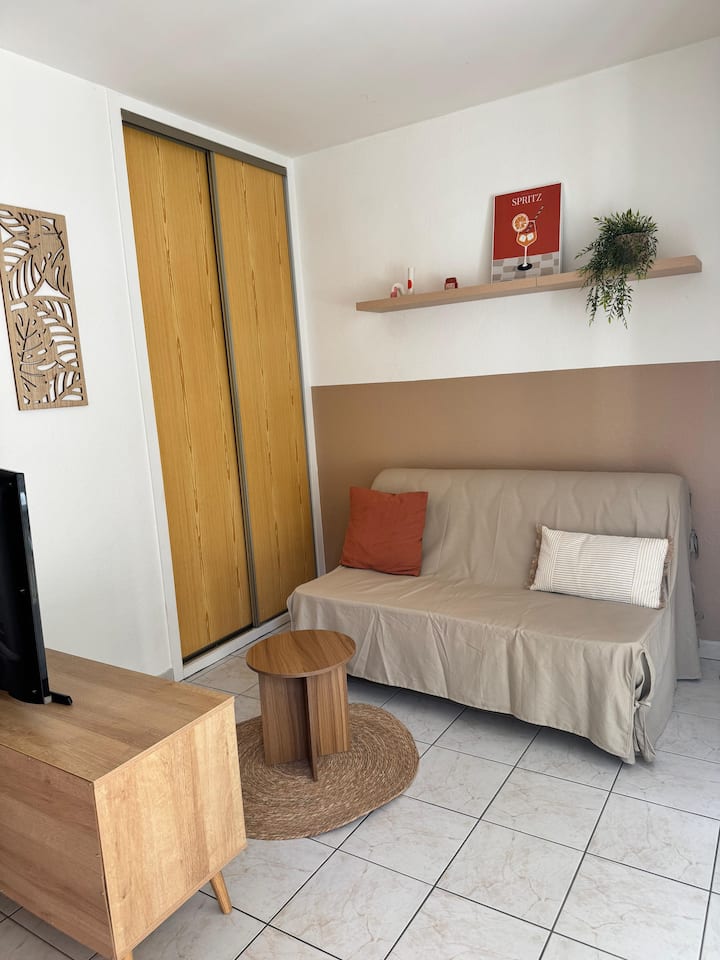 Studio Avec Terrasse Et Parking - à 5min De La Mer - La Tranche-sur-Mer