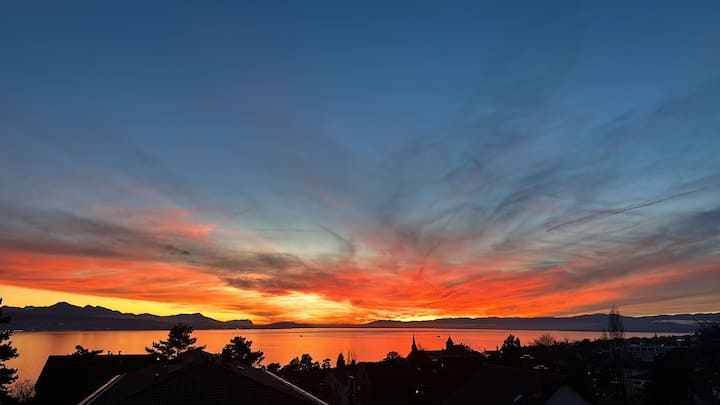 Penthouse Avec Une Vue Magnifique Sur Le Lac - Lausanne