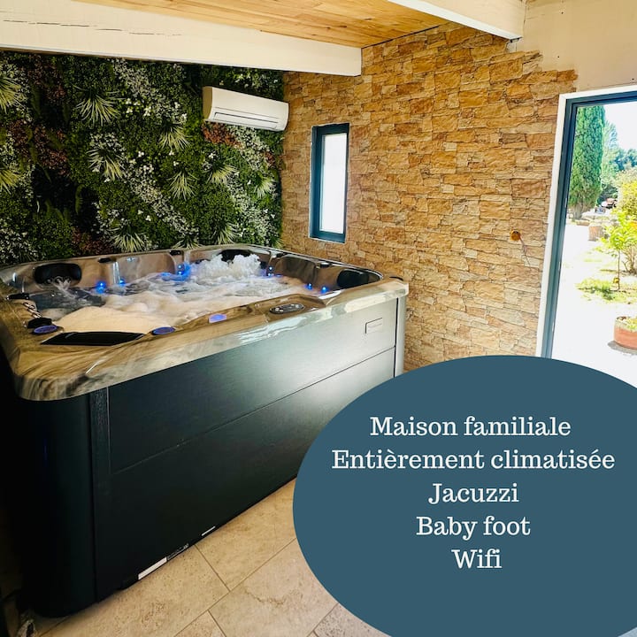 Villa Domitia - Jacuzzi - 8 Personnes - Narbonne