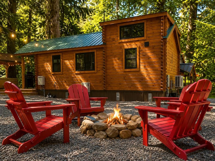 Pika Place-betsy's Cabins At Mt Rainier - Ashford, WA