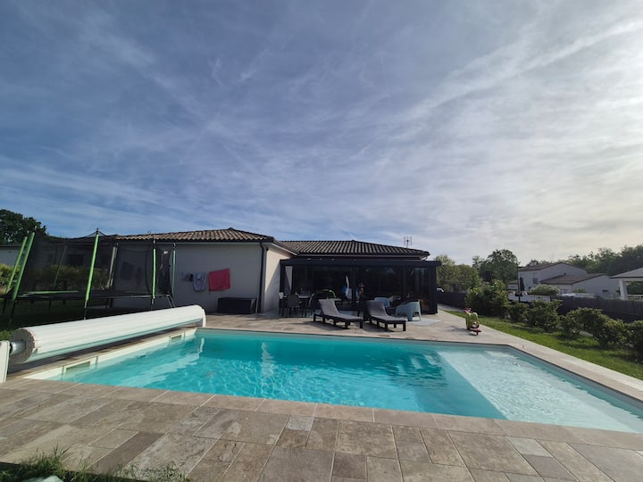 Villa Familiale Avec Piscine - Montauban