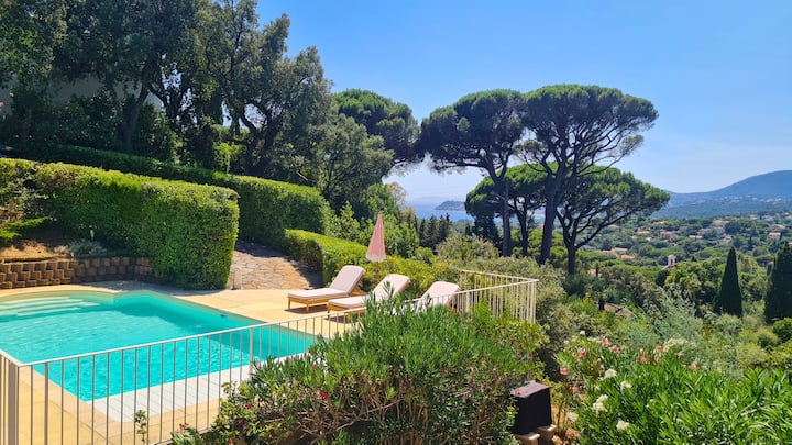 Maison Rénovée Avec Piscine Et Vue, Proche Village - La Croix-Valmer