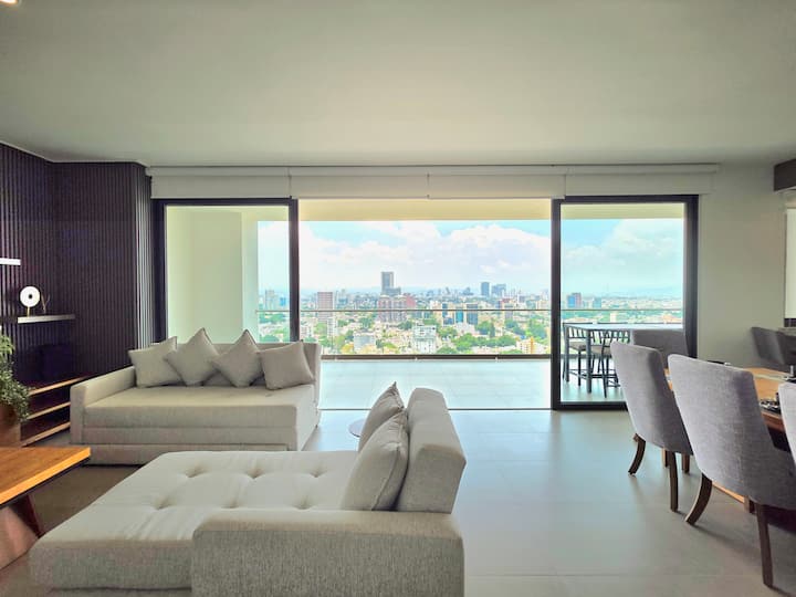 Penthouse 3 Rec Con Terraza Y Vista Panorámica - Zapopan