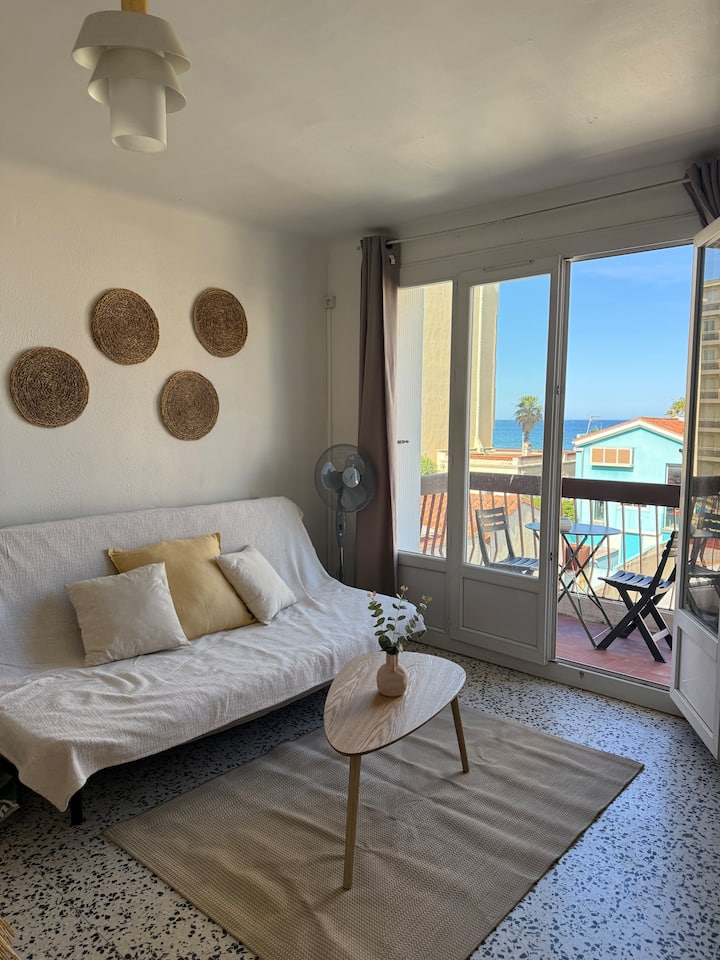 Lhorizon Bleu, Appartement Vue Mer à Canet - Canet-en-Roussillon