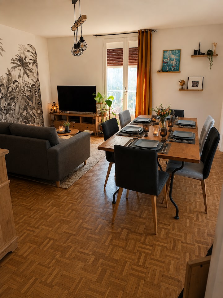 Appartement Cosy Et Authentique - Compiègne
