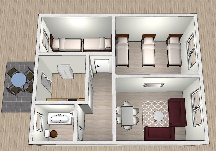 Emas 10 / Wohnung Für 5 Personen - Krefeld