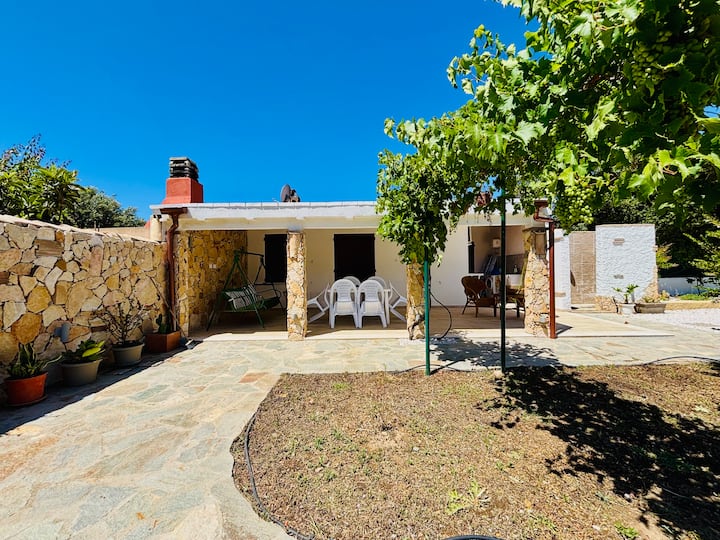 Casa Indipendente Con Giardino Vicino Alla Spiaggi - Solanas