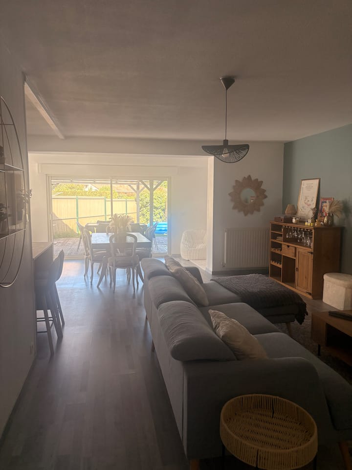 Maison Familiale Proche Du Bassin D’arcachon - Mios