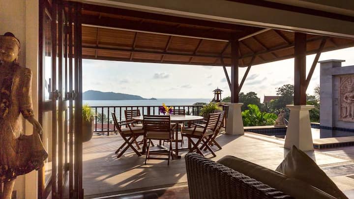 Luxury Sea View Villa Near Patong Beach - Patong Beach