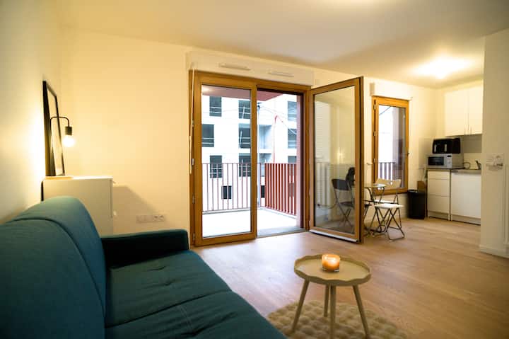 Modern Studio | 10 Min To Metro 14 | Near Airport - Fresnes