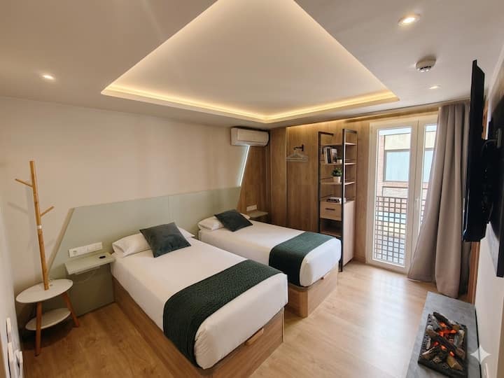 Casa Castelo: Suite Doble 2 Camas Boutique - Granada, España