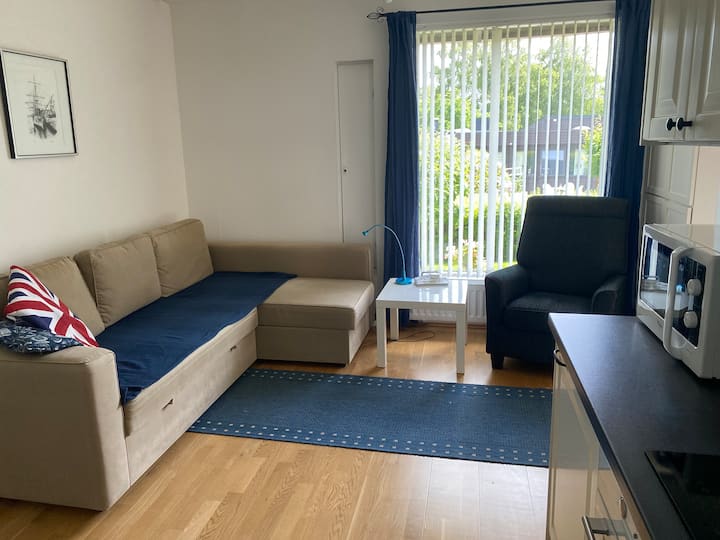 Charmig Studio För 2 Med Privat Uteplats. - Halmstad