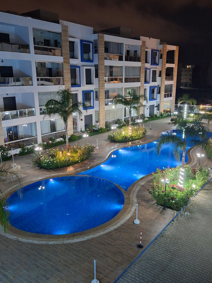 Appartement Grand Avec Piscine Centre Martil - Tetouan