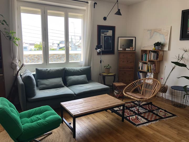 Appartement T2 Quartier Carnel - ロリアン