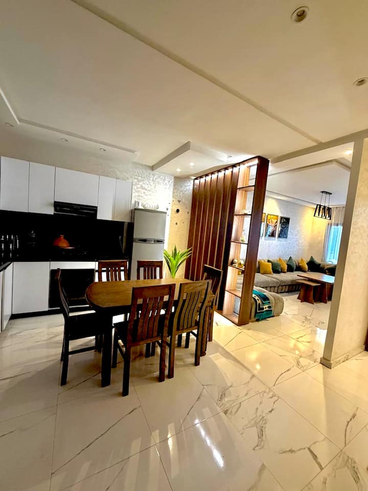 Appartement Lumineux à Deux Pas De La Plage Mehdia - Kénitra