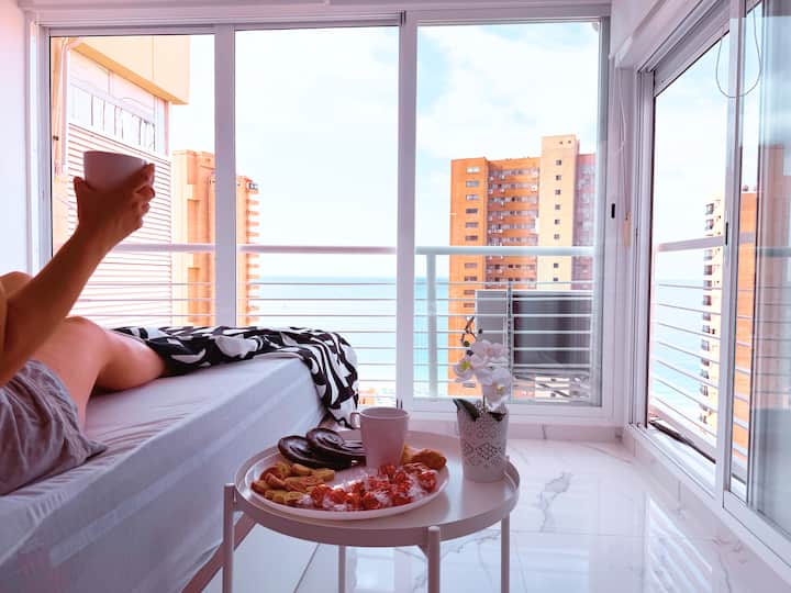 Loft Nuevo · Vista Mar · 2 Min Playa Levante - Benidorm