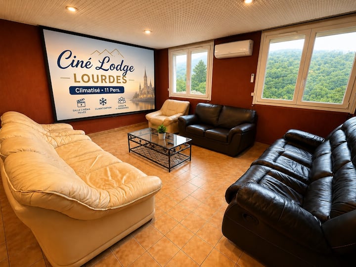 Ciné Lodge Lourdes Rdc Vue Montagne 11 Pers. - Lourdes
