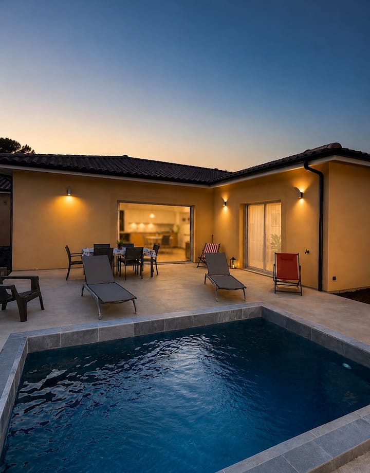 Villa Neuve Avec Piscine à Deux Pas De Locéan - Le Porge