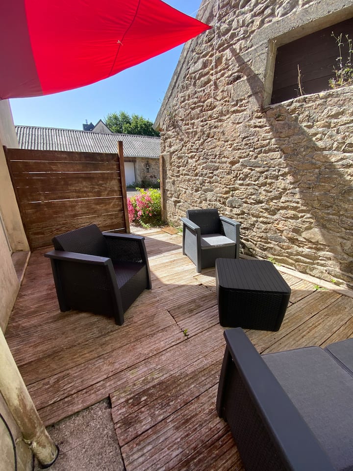 Maison En Campagne Pour 5 Personnes - Finistère