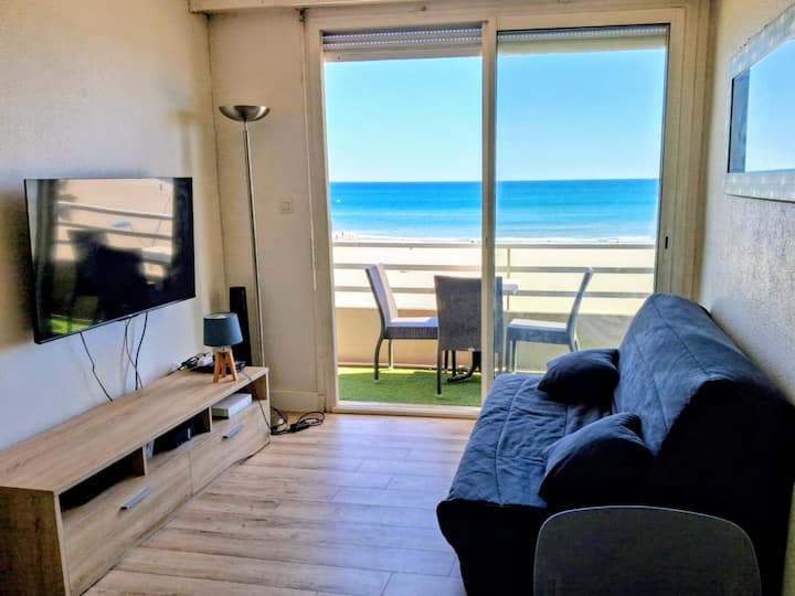 Appartement T2 Front De Mer Avec Vue Magnifique - Canet-en-Roussillon