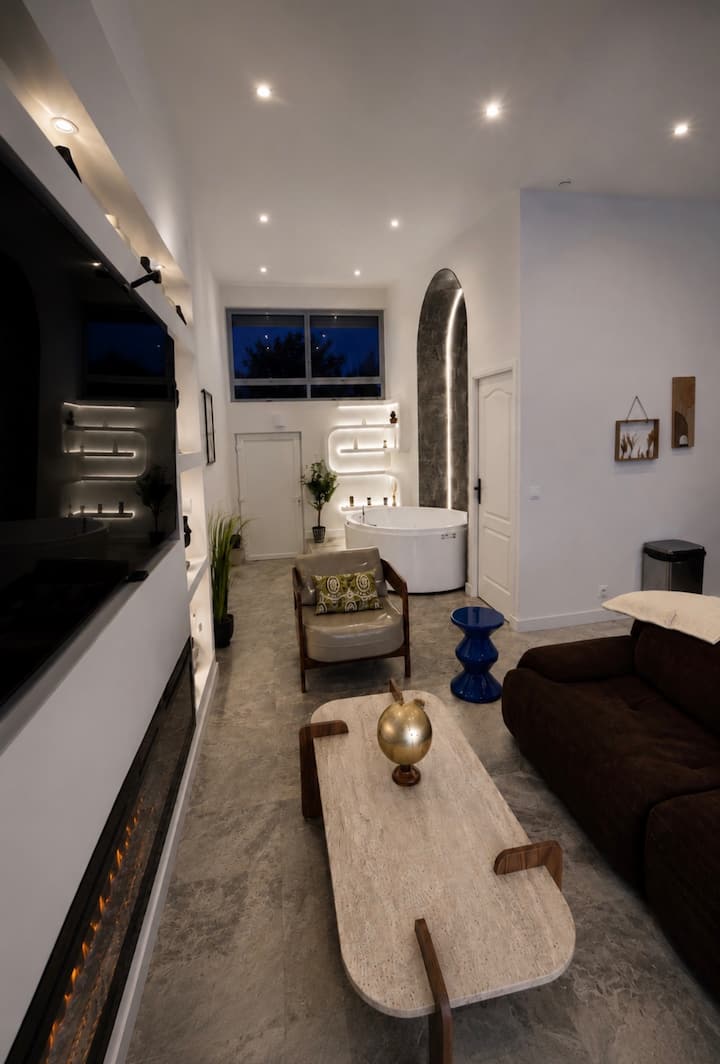 Cocon Signature Avec Jacuzzi - Sannois