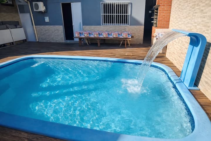 Casa Com Piscina Privativa E Cascata | 4 Quartos - Florianópolis