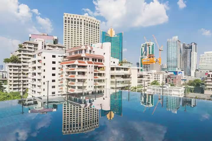 Asok/sukhumvitbts/free Pool&gym/wifi/2pp/sw1 - Thailand