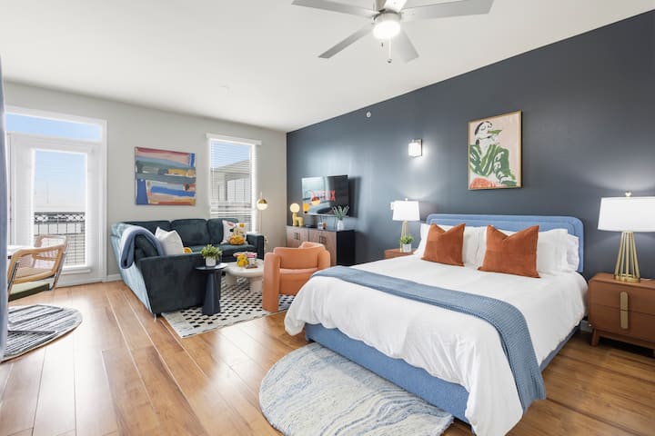 Stu|near Med City & Galleria|pool+gym|free Parking - 댈러스