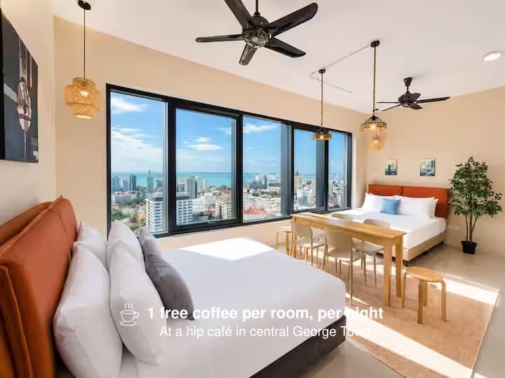 【Lux】seaview & Sunrise Studio Central Washer 25 - Penang