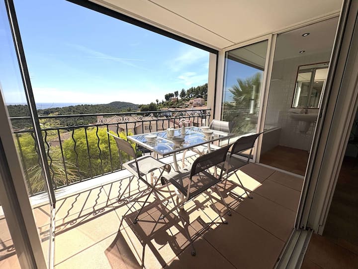 Appartement Vue Mer éPoustouflante - 4 Pers. - Saint-Cyr-sur-Mer