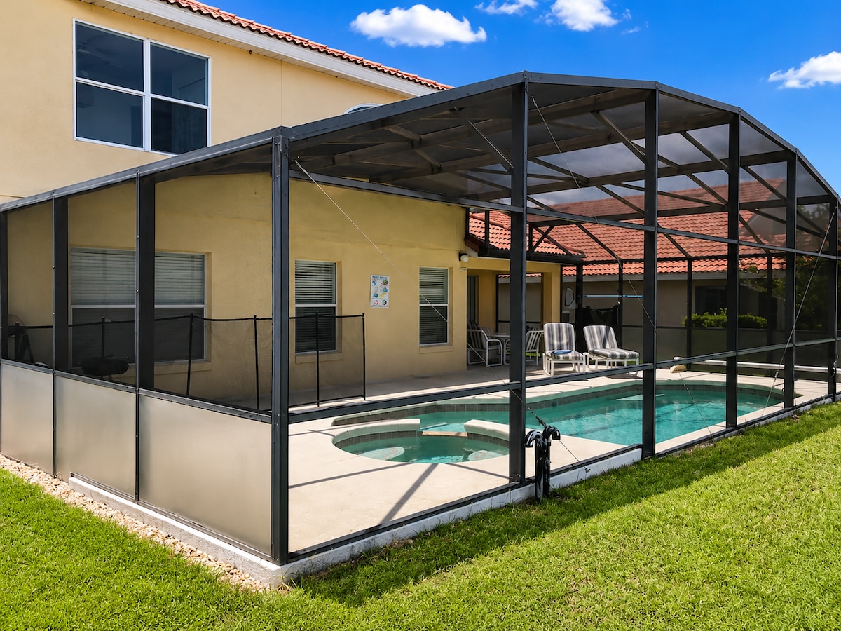 5BR Florida villa with private pool - Houses for Rent in Davenport ...