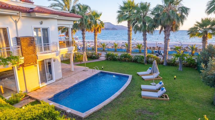 Coral6 5+1 öZel Havuz Direk Deniz Manzaralı Villa - Fethiye