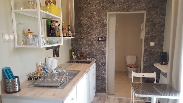 Gîte Indépendant, Terrasse, Parking Privé - Meximieux