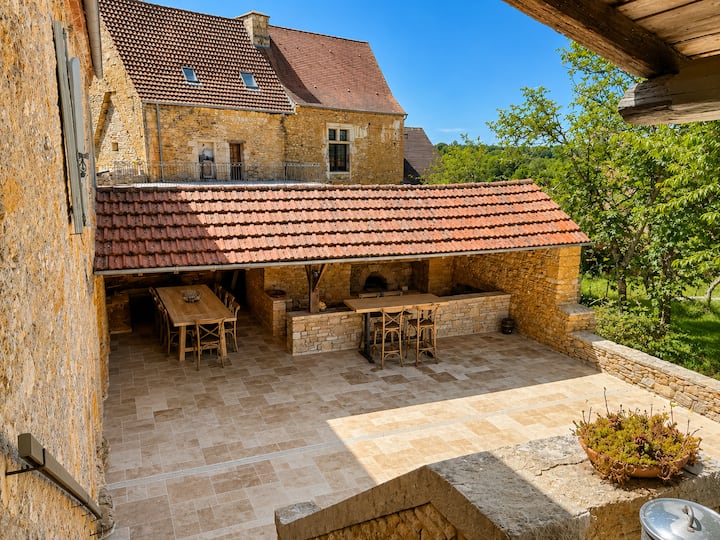 Le Clos Marguerite, 6 Personnes, Proche Castelnaud - La Roque-Gageac
