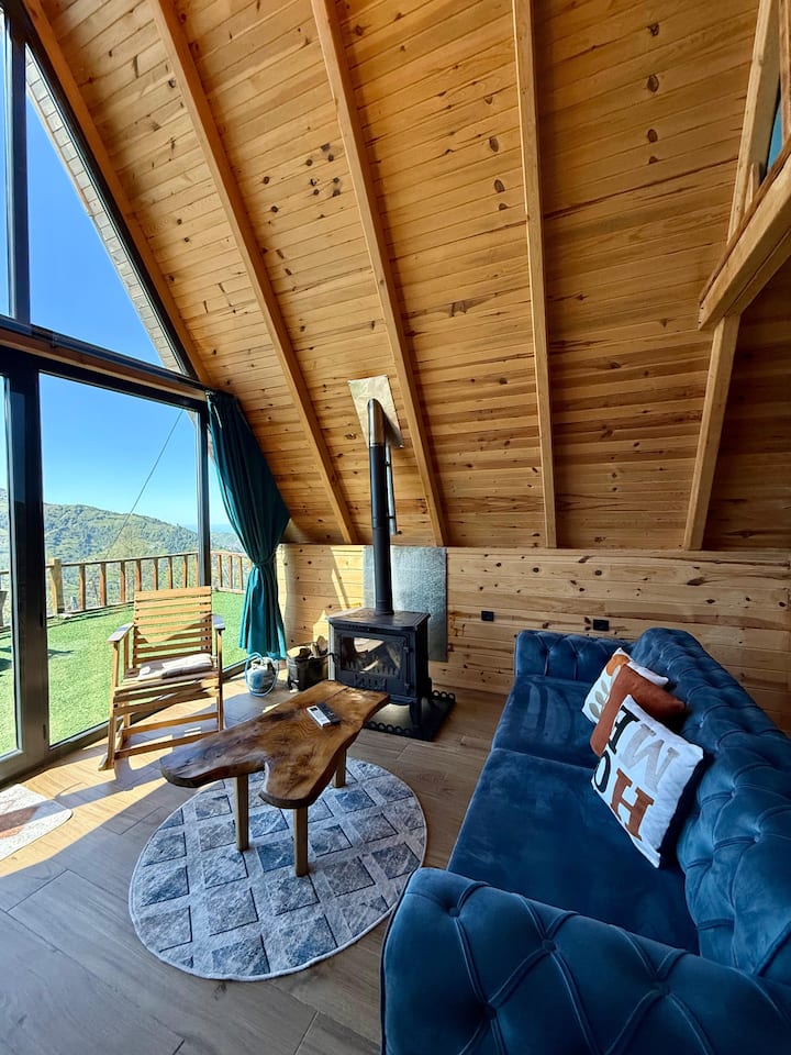 Doğanın Kalbinde Jakuzili Suit Bungalov - Rize