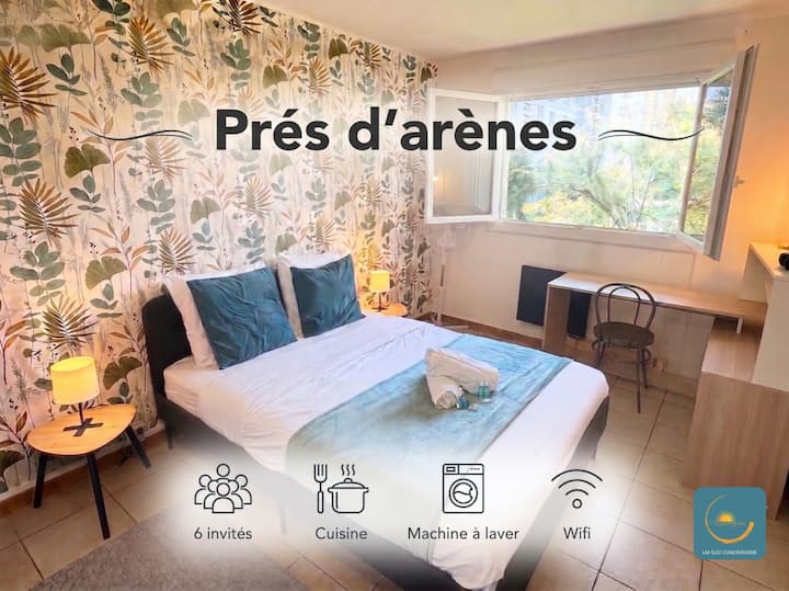 Prés Darènes, Gare, Tram, Centre & Plages - Montpellier