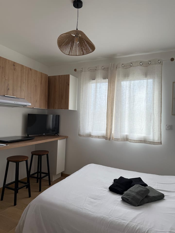 Studio Moderne Et Climatisée - Villenave-d'Ornon