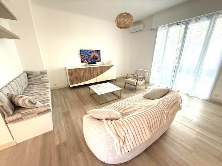 Le Ponteil | New 2-bedroom Near Beach & Old Town - Antibes