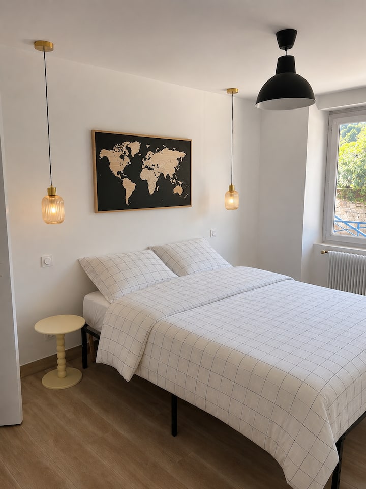 Apt 3 Ch. & 3 Lits • 3 Min Centre Morlaix à Pieds - Morlaix