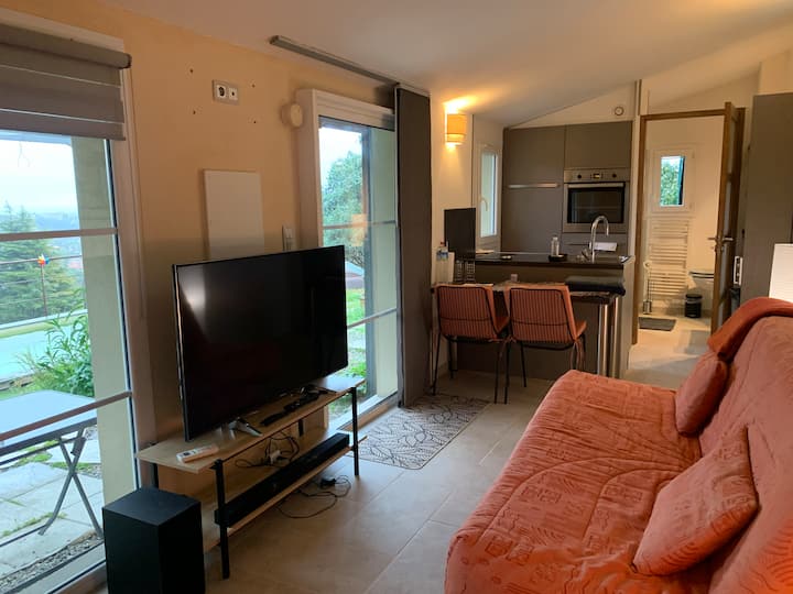 Maisonnette Piscine Colline Juan Les Pins - Cannes