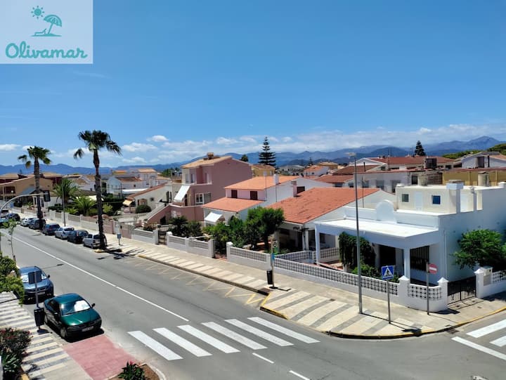 Apartamento Para 6 Personas Con Gran Terraza - Miramar, España