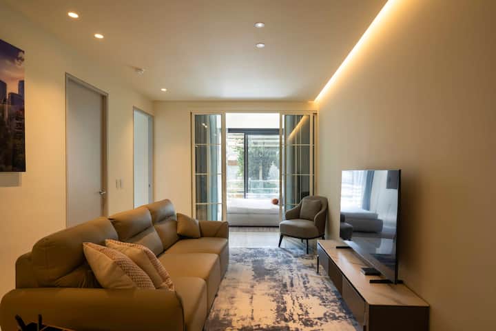 Boutique Suite 2br With Ac And Balcony In Polanco - Mexico