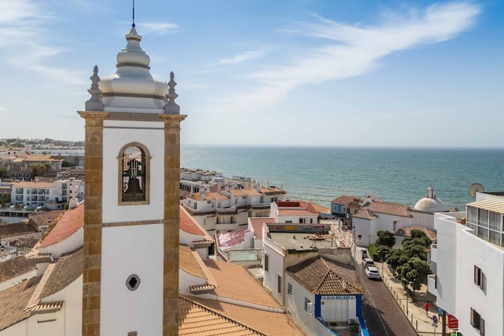 Old Town Bayview T1 W/ Pool - 350m To Beach - Albufeira
