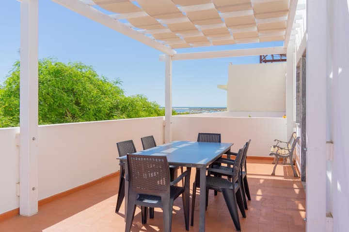 Apartment Beachfront Balcony - Fuseta