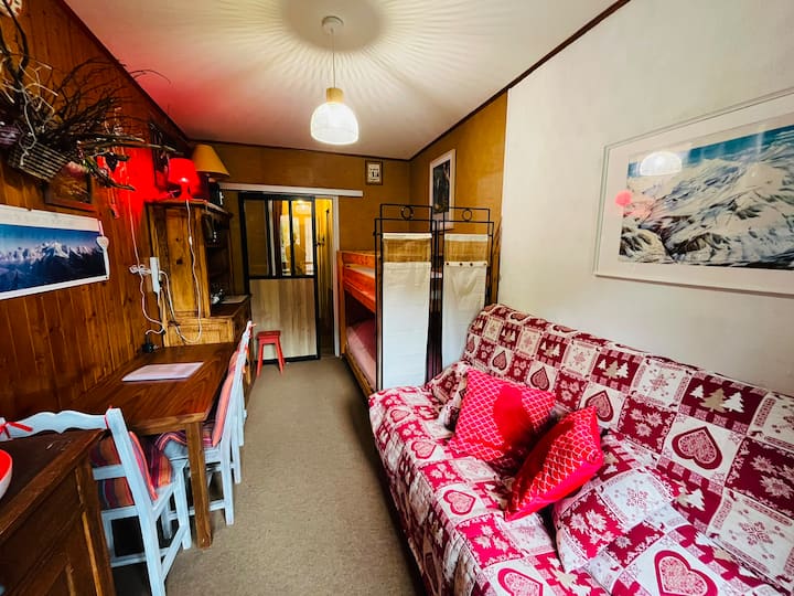 Studio Avec Balcon Face Aux Aravis - Le Grand-Bornand