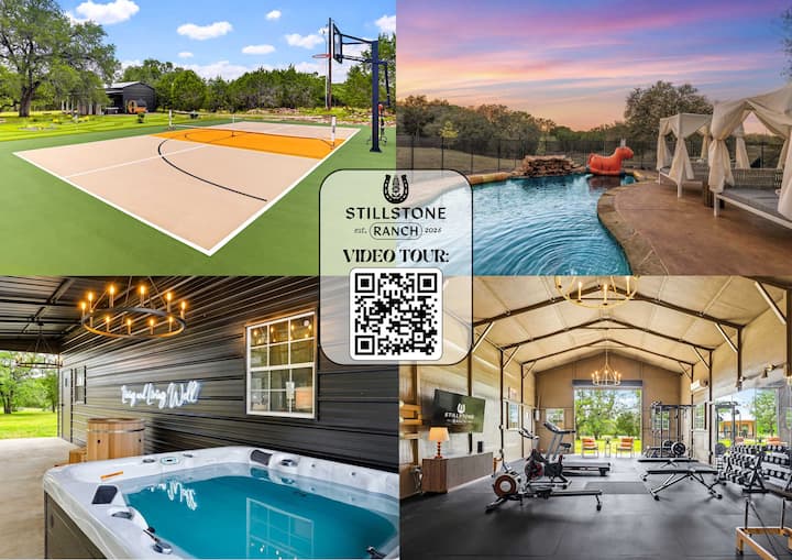 Stillstone Ranch | A Wellness Retreat | Sleeps 32 - Texas