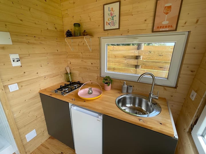 Tiny Cocon : Chambre + Base De Vie En Nature - L'Aigle