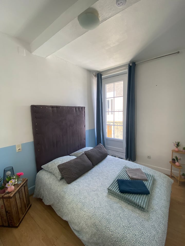 Chambre Lumineuse Balcon Privé & Pyrénées - Lourdes