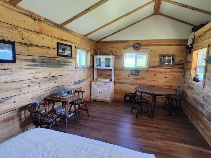 Escape  In This Cozy Single-room Off-grid Cabin. - Corvallis, MT